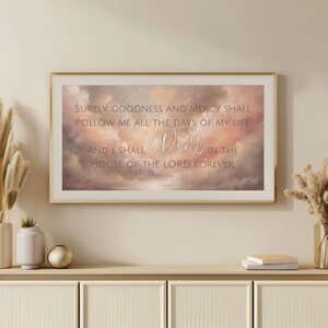 Christian Frame TV Bible Verse Wall Art, Samsung Frame TV Art ...