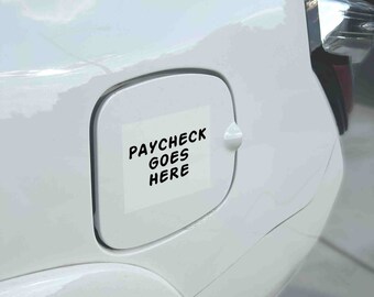 Gashole - Vinyl Sticker Decal - Etsy