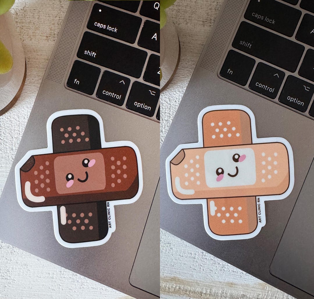 Cute Bandaid Medical Sticker | Cute Nurse Sticker, Cute Doctor Sticker ...