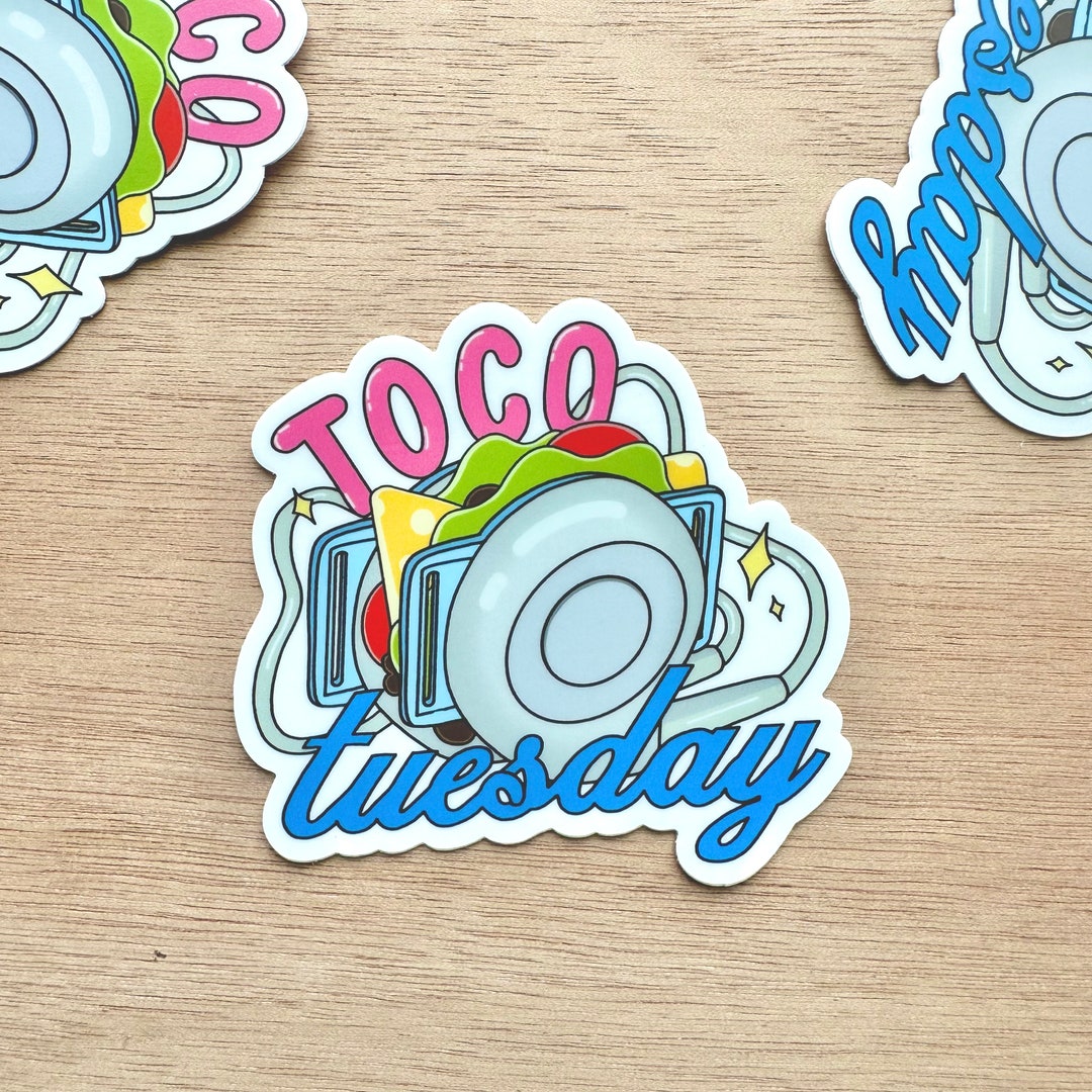 Toco Tuesday Vinyl Sticker | Labor and Delivery Nurse Sticker ...