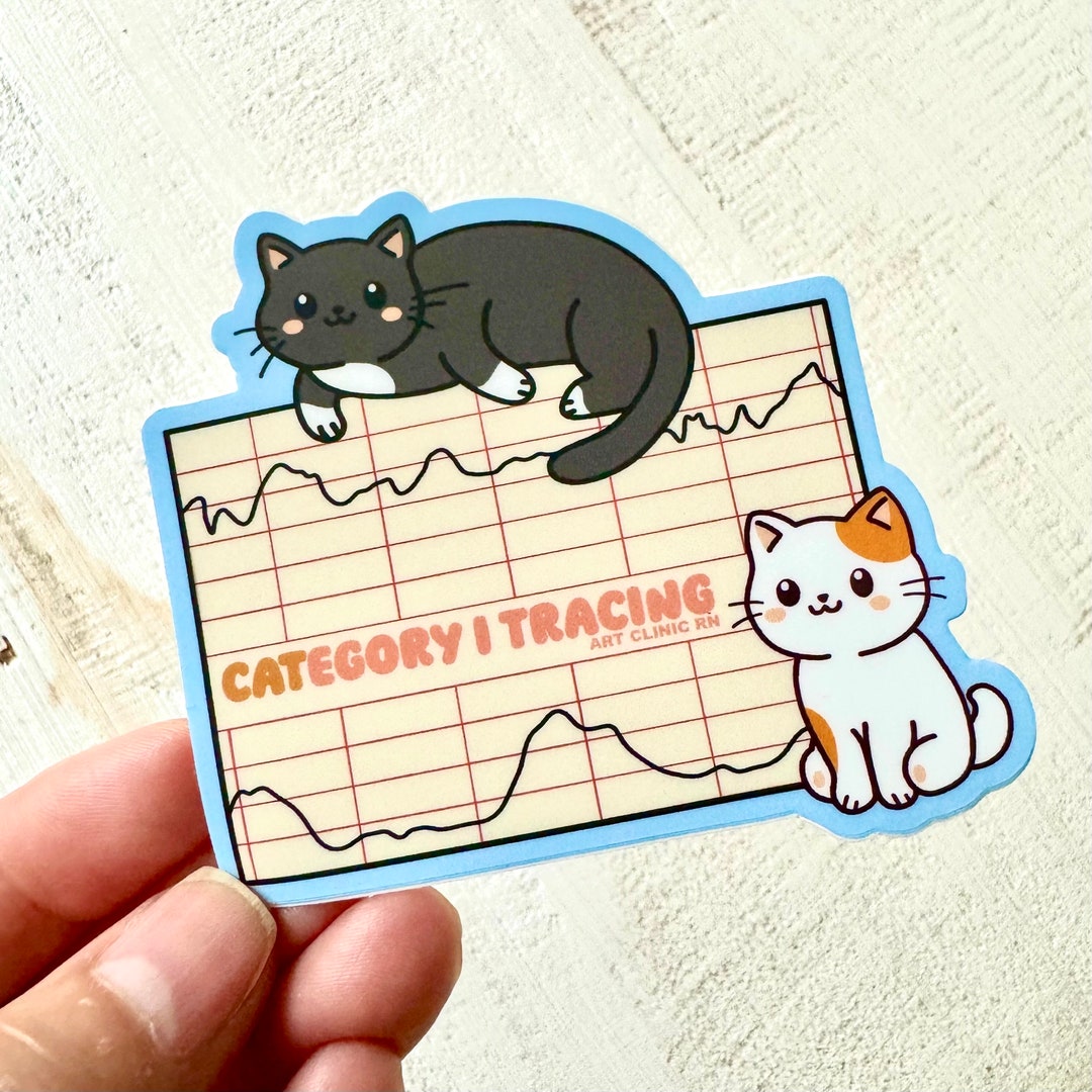 Category I Vinyl Sticker | Sticker for L&D Nurses, Stickers for Obgyns ...