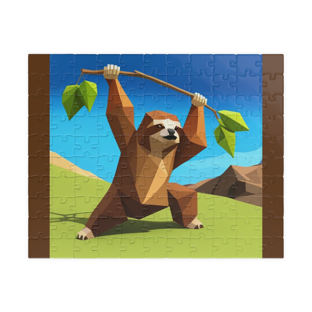 Sloth Puzzle 110, 252, 520, 1014-piece, Birthday Gift, Gift for Puzzle ...