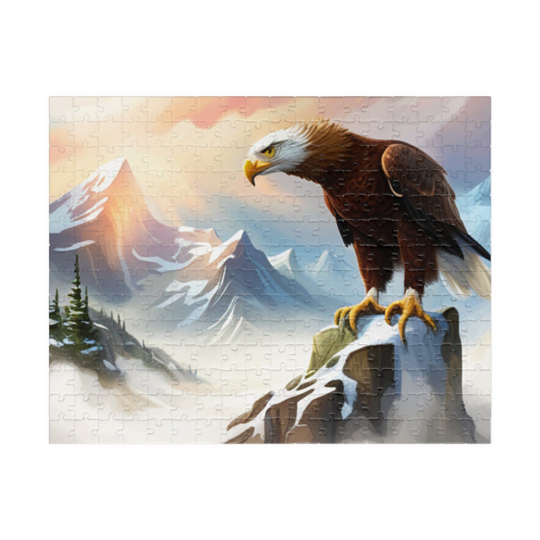 Eagle Puzzle (110, 252, 520, 1014-piece), Holiday Gift, Gift for Eagle ...