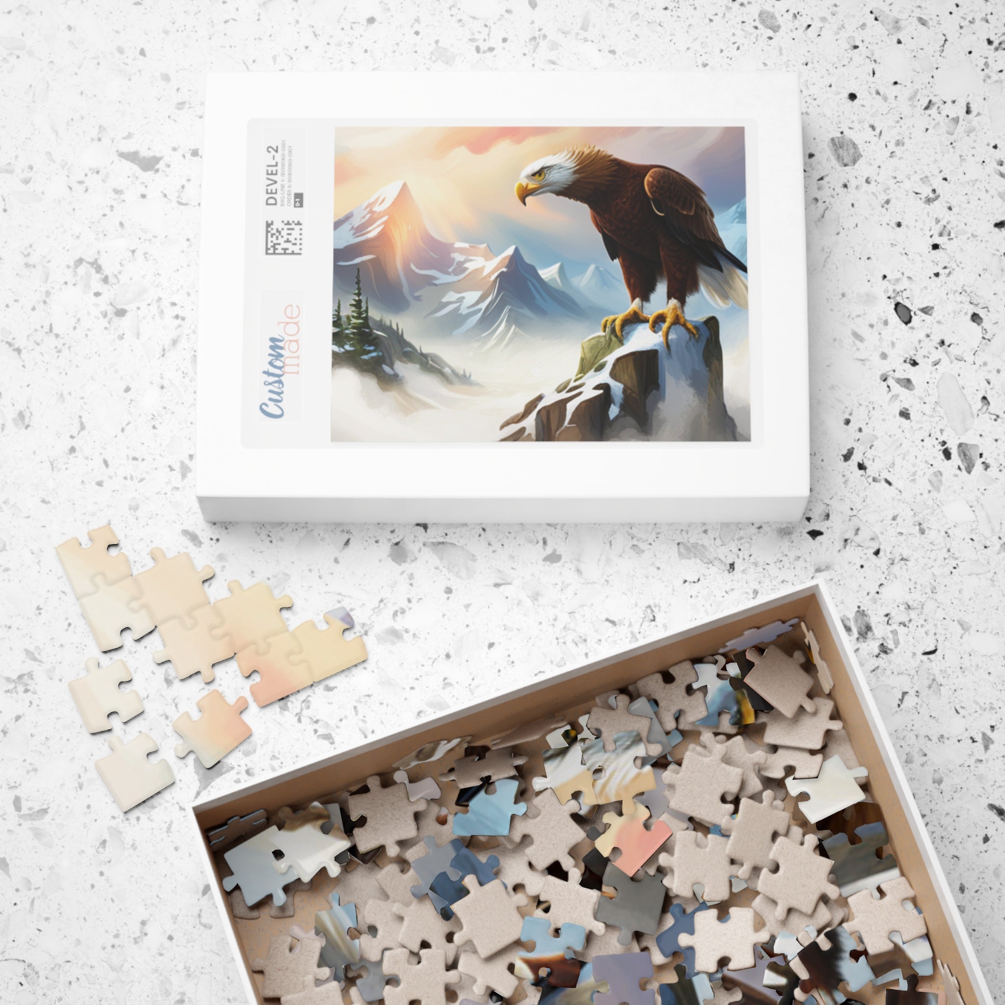 Eagle Puzzle (110, 252, 520, 1014-piece), Holiday Gift, Gift for Eagle ...