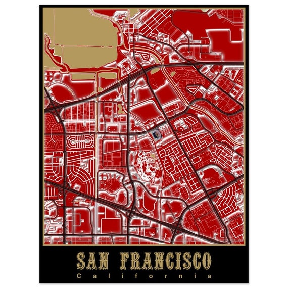 Mapa De La Ubicación Del Nuevo Estadio De Los 49ers Entradas Para Los