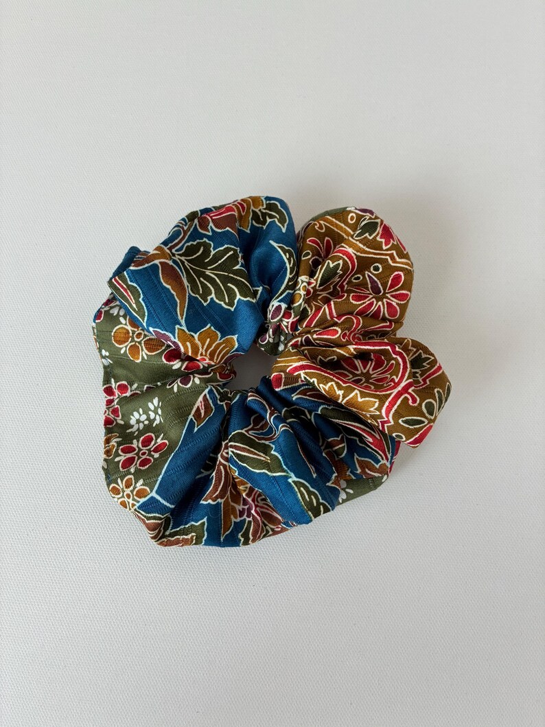 Japanese Oversized Scrunchie Bracelet: Japanese Cotton Hair Accessory ...