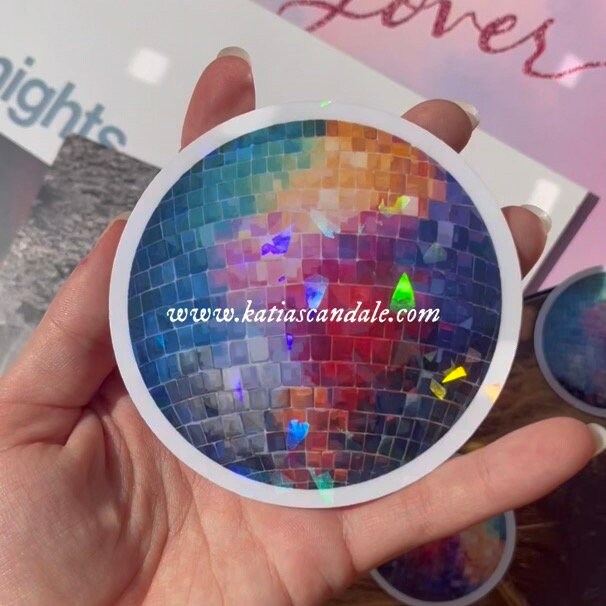 Shimmering Mirrorball Sticker Eras Stickers Taylor Swift Stickers ...