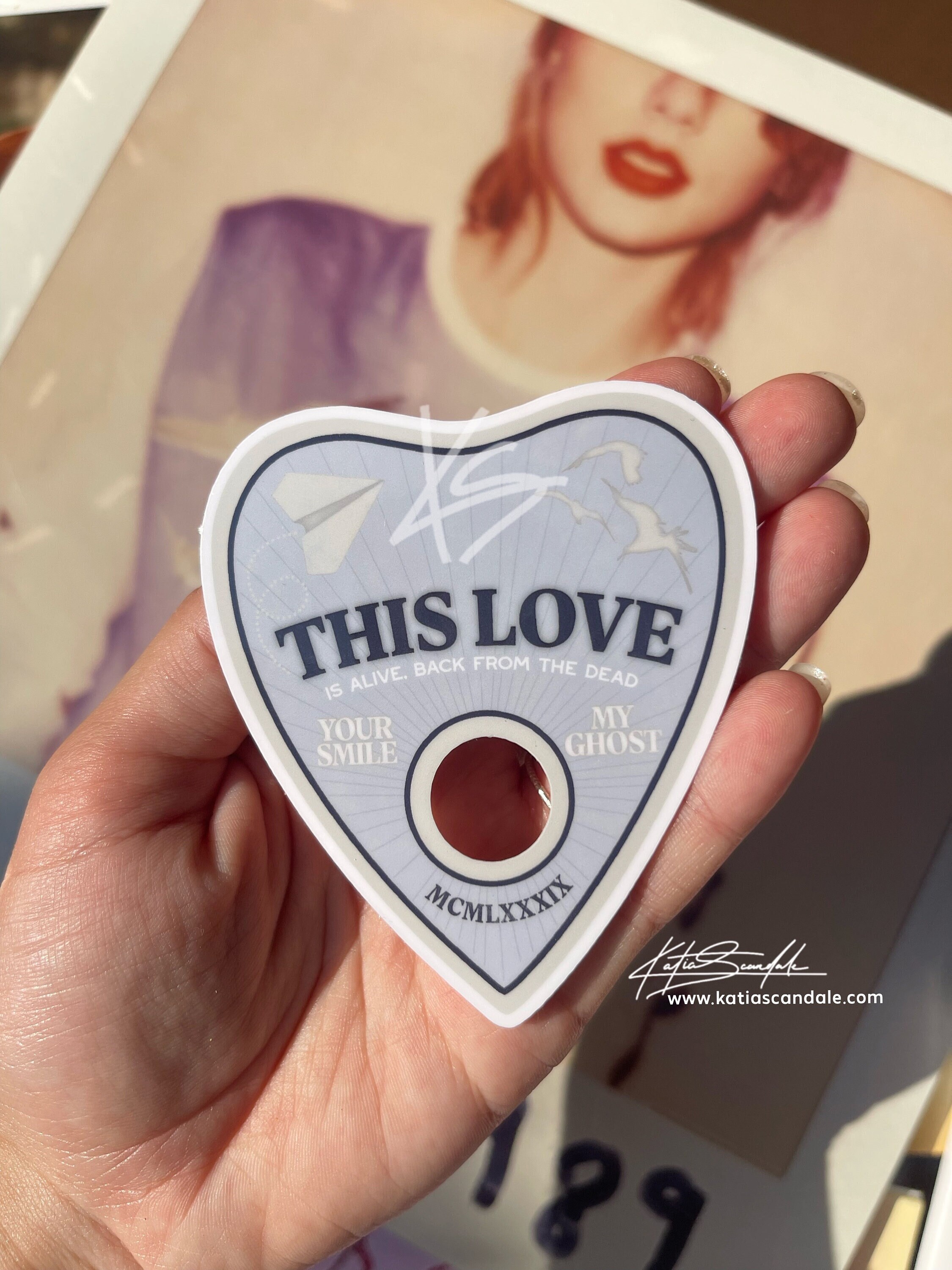 1989 Planchette Sticker | 1989 Sticker | Taylor Swift Stickers ...