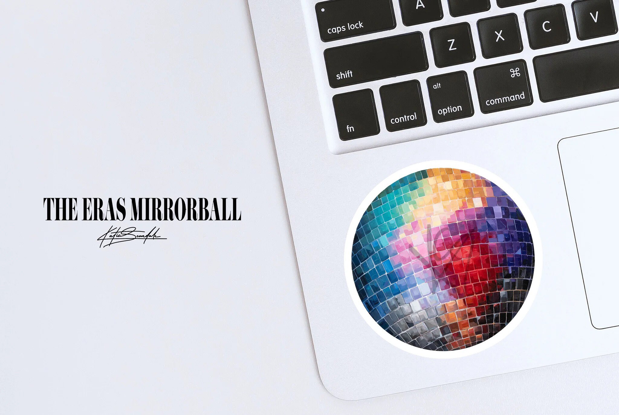 The Eras Mirrorball Sticker Eras Stickers Taylor Swift - Etsy