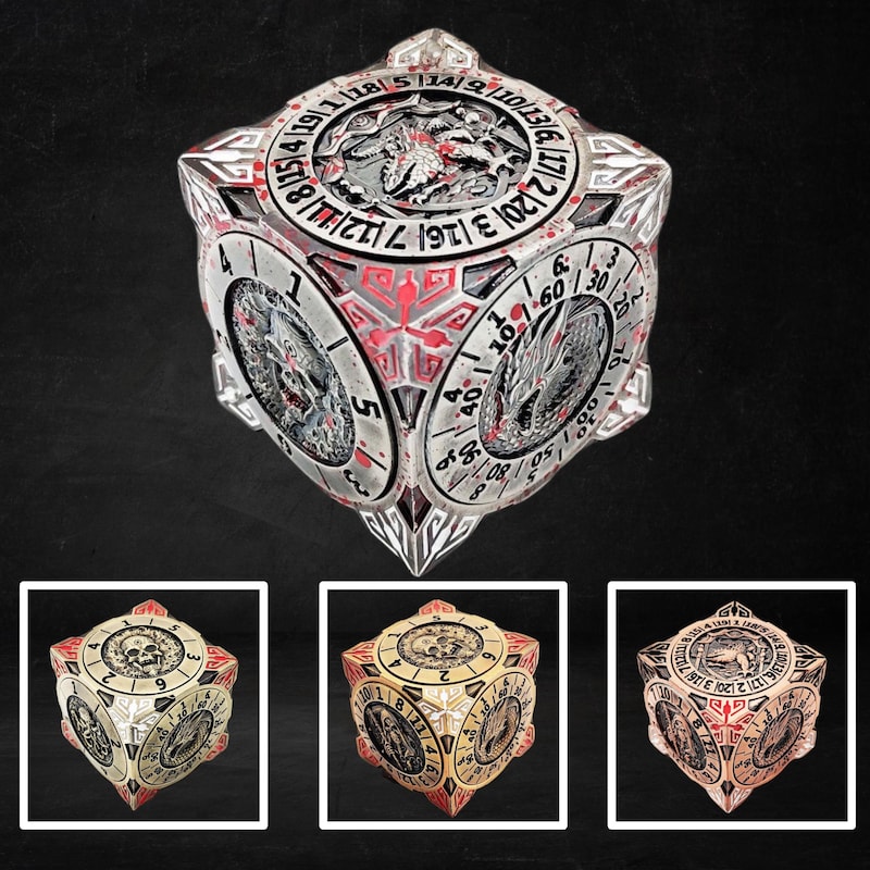 Dnd Dice Spinner Toys - Etsy