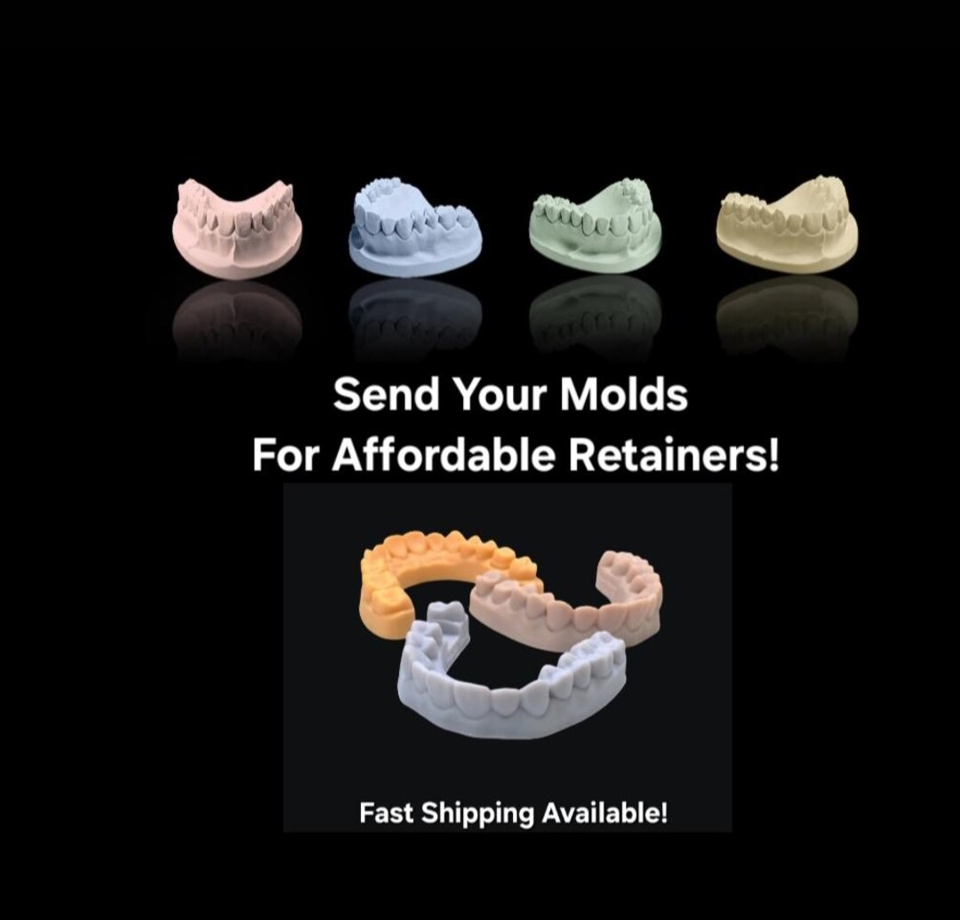Retainers Customize From Your Mold! (2) Save Money by Sending in Your ...