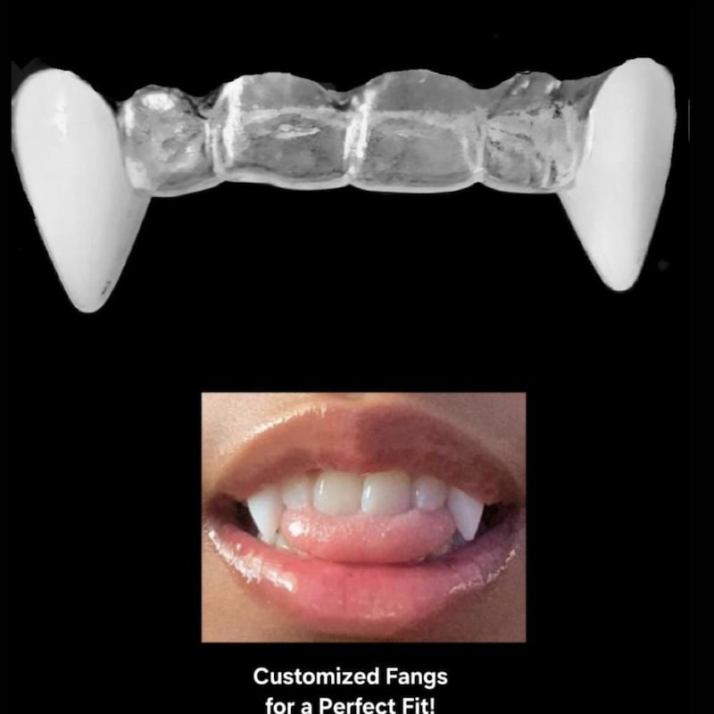 Realistic Vampire Teeth - Etsy