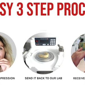 Great Fitting Retainer With Diamonds Customization or Logo.1 Top or ...