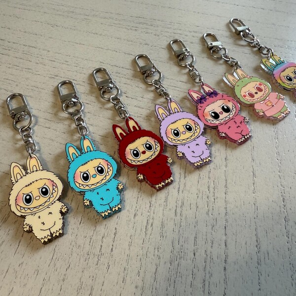 Labubu Keychain - Etsy Australia