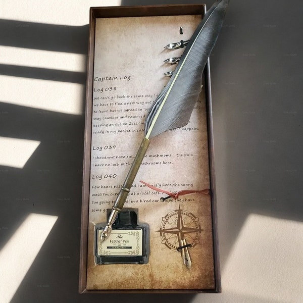 Feather Quill Pen - Etsy