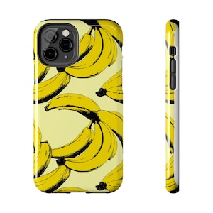 Banana Phone Case, Fruit Drawings, Trendy Phone Case, iPhone 15 14 13 ...