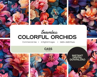 Fall Autumn Leaves Seamless Digital Paper, Fall Seasonal Pattern ...