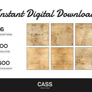 VINTAGE PAPER Seamless Digital Papers, Journal Pattern, Instant ...