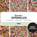 RAINBOW SPRINKLES Seamless Digital Papers - SWEETS Patterns, Instant ...