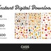 Fall Autumn Leaves Seamless Digital Paper, Fall Seasonal Pattern ...