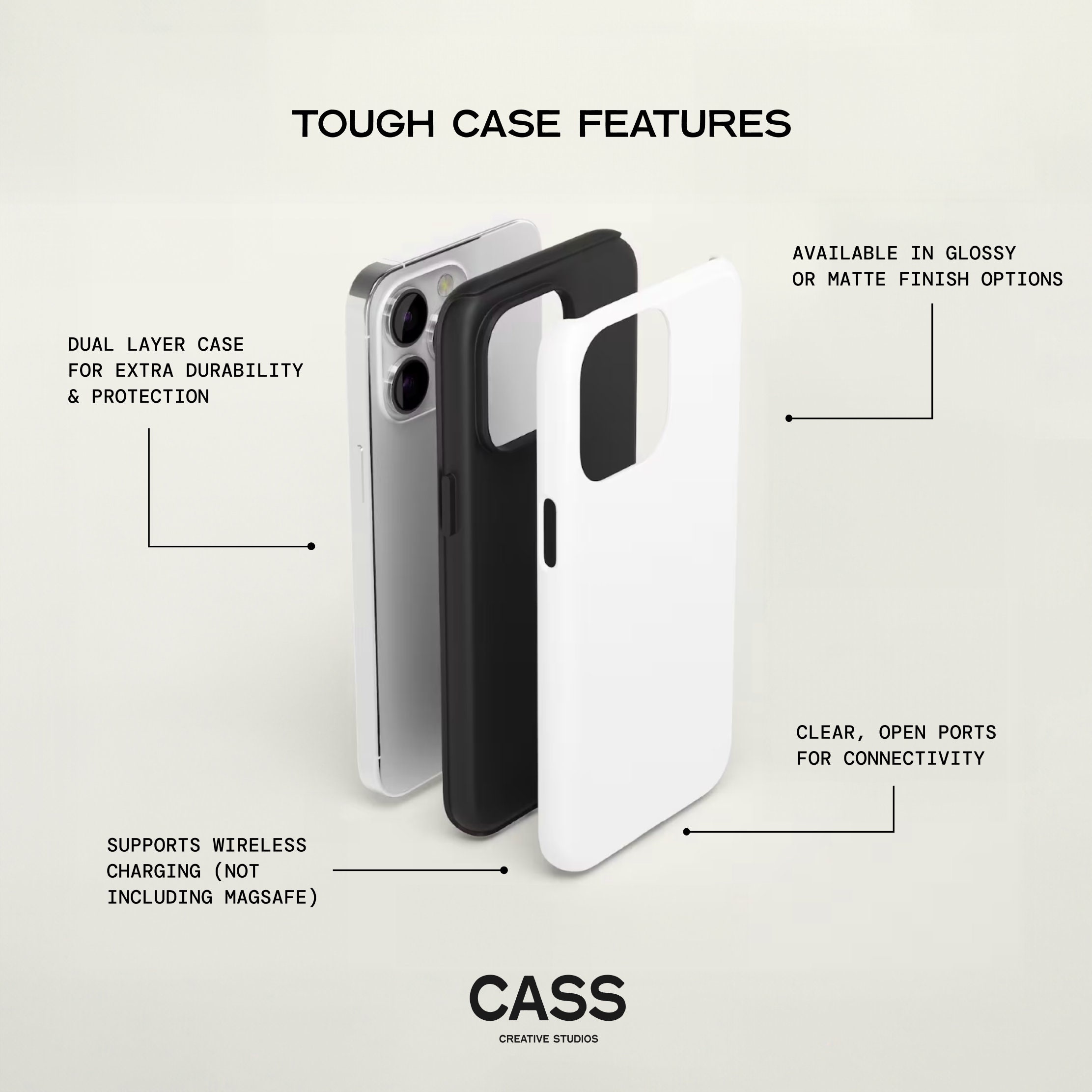 Scary Monster, Horror Teeth, Trendy Phone Case, iPhone 15 14 13 12 11 ...