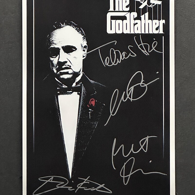 The Godfather Poster - Etsy