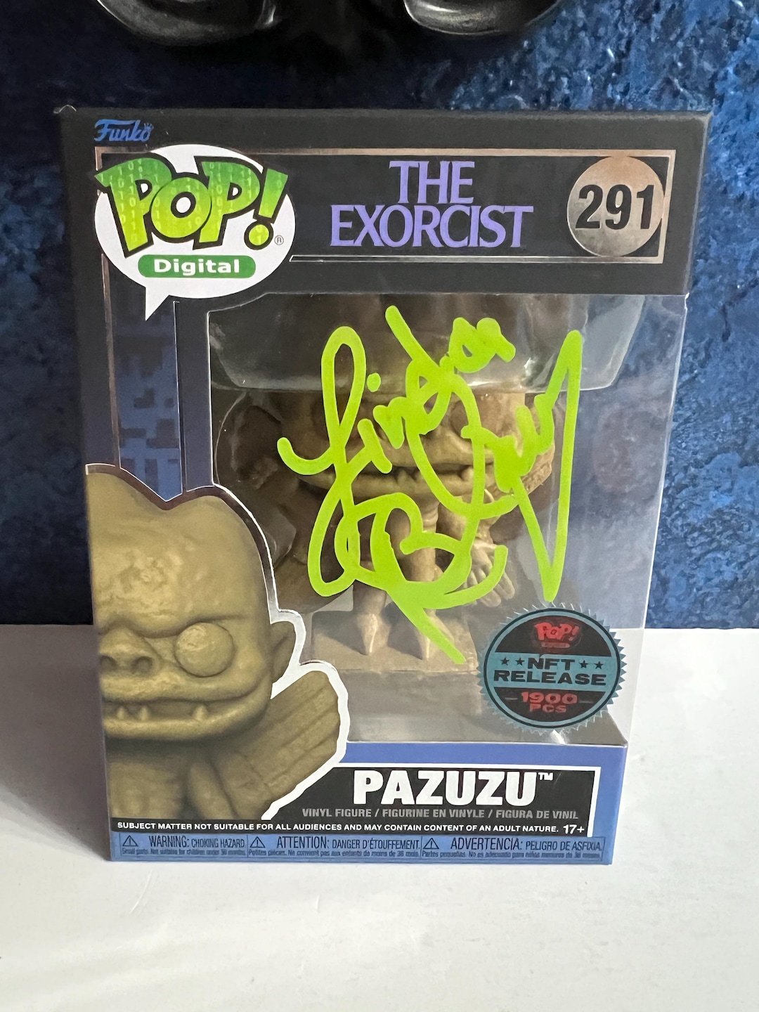 Funko Pop! the Exorcist - Pazuzu #291 Signed by Linda Blair - COA ...