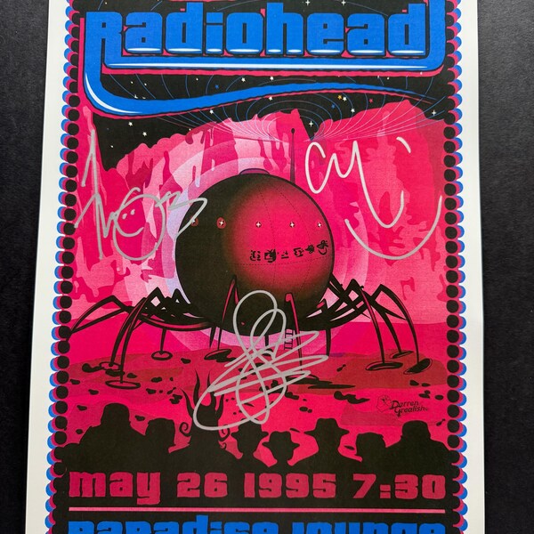 Radiohead Poster - Etsy