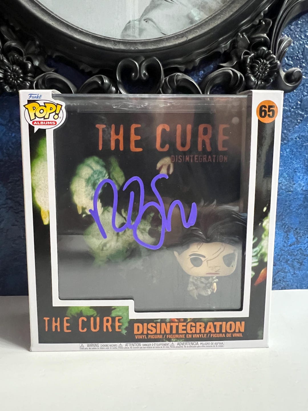 Funko Pop! THE CURE - Disintegration #65 Signed by Robert Smith - COA ...