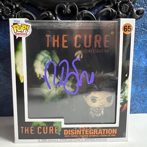 Funko Pop! THE CURE - Disintegration #65 Signed by Robert Smith - COA ...