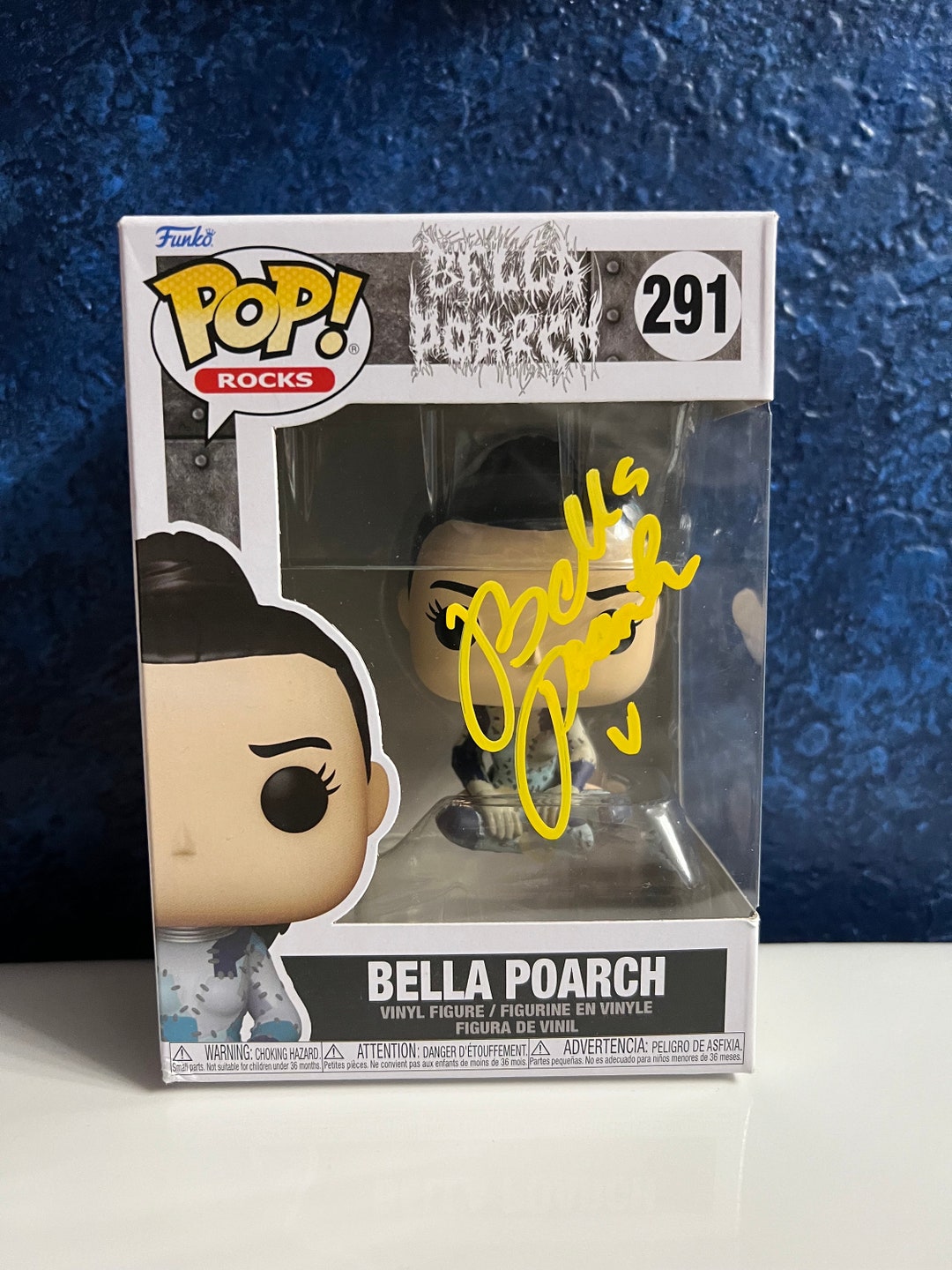 Funko Pop Rocks Bella Poarch 291 Signed by BELLA POARCH - Etsy