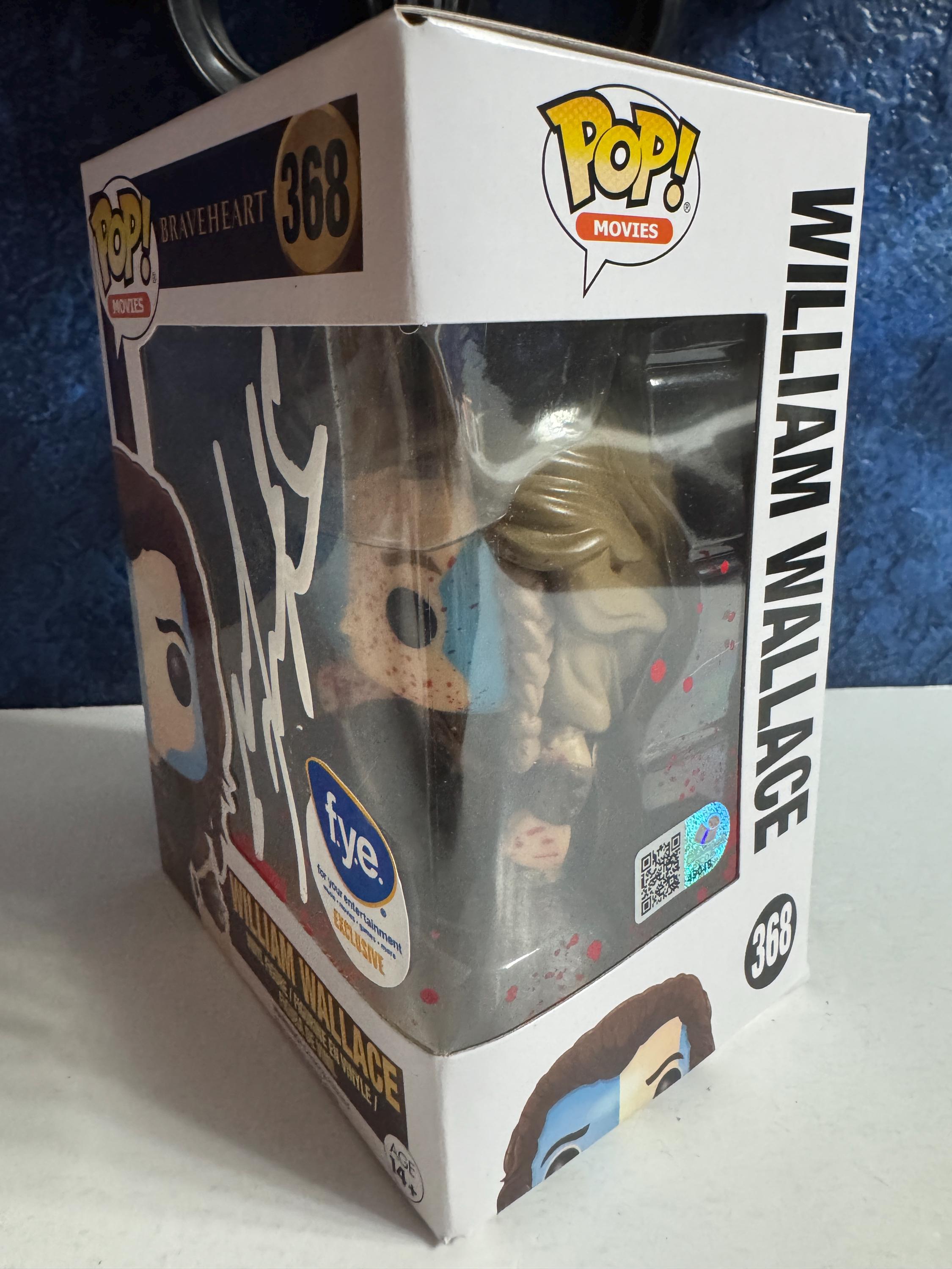 Funko Pop Braveheart WILLIAM WALLACE 368 Signed by Mel Gibson COA Authenticated Free Protector Free Shipping Etsy Canada