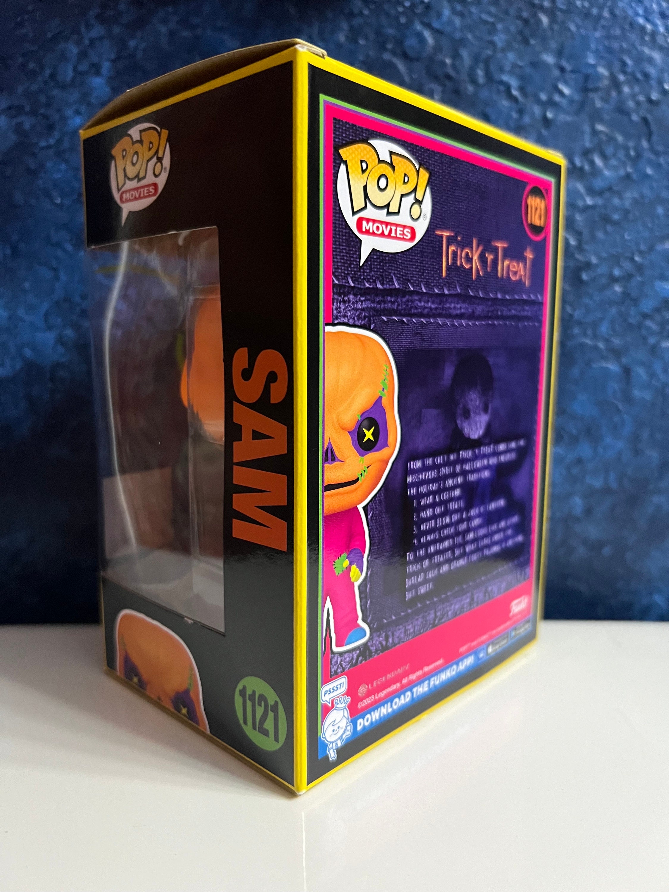 Funko Pop Trick R Treat SAM 1121 Signed by Michael Dougherty - Etsy