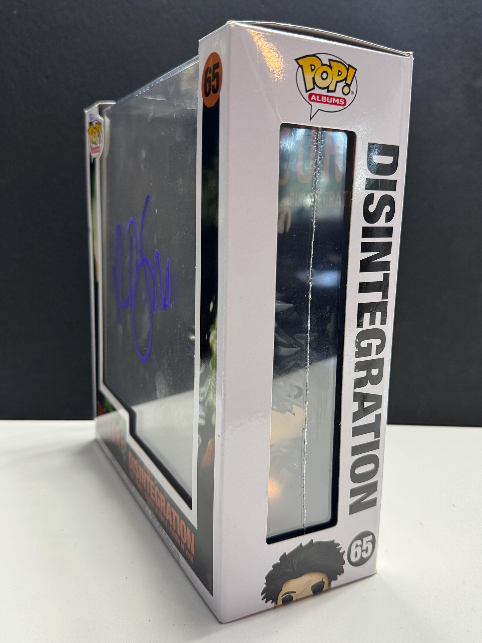 Funko Pop! THE CURE - Disintegration #65 Signed by Robert Smith - COA ...