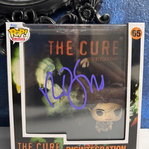 Funko Pop! THE CURE - Disintegration #65 Signed by Robert Smith - COA ...