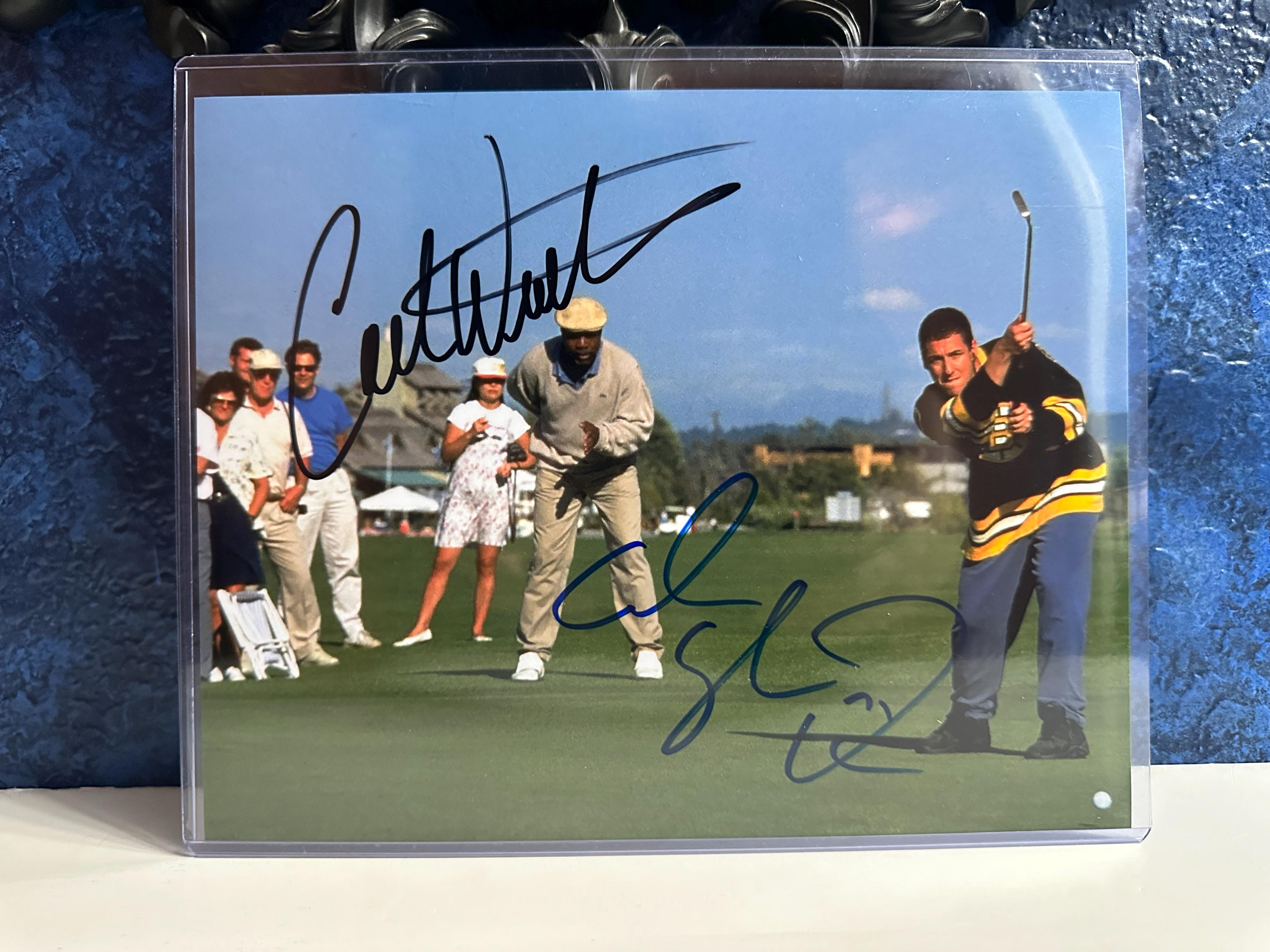 HAPPY GILMORE Chubbs & Happy Gilmore Photo Signed by Carl Weathers and ...