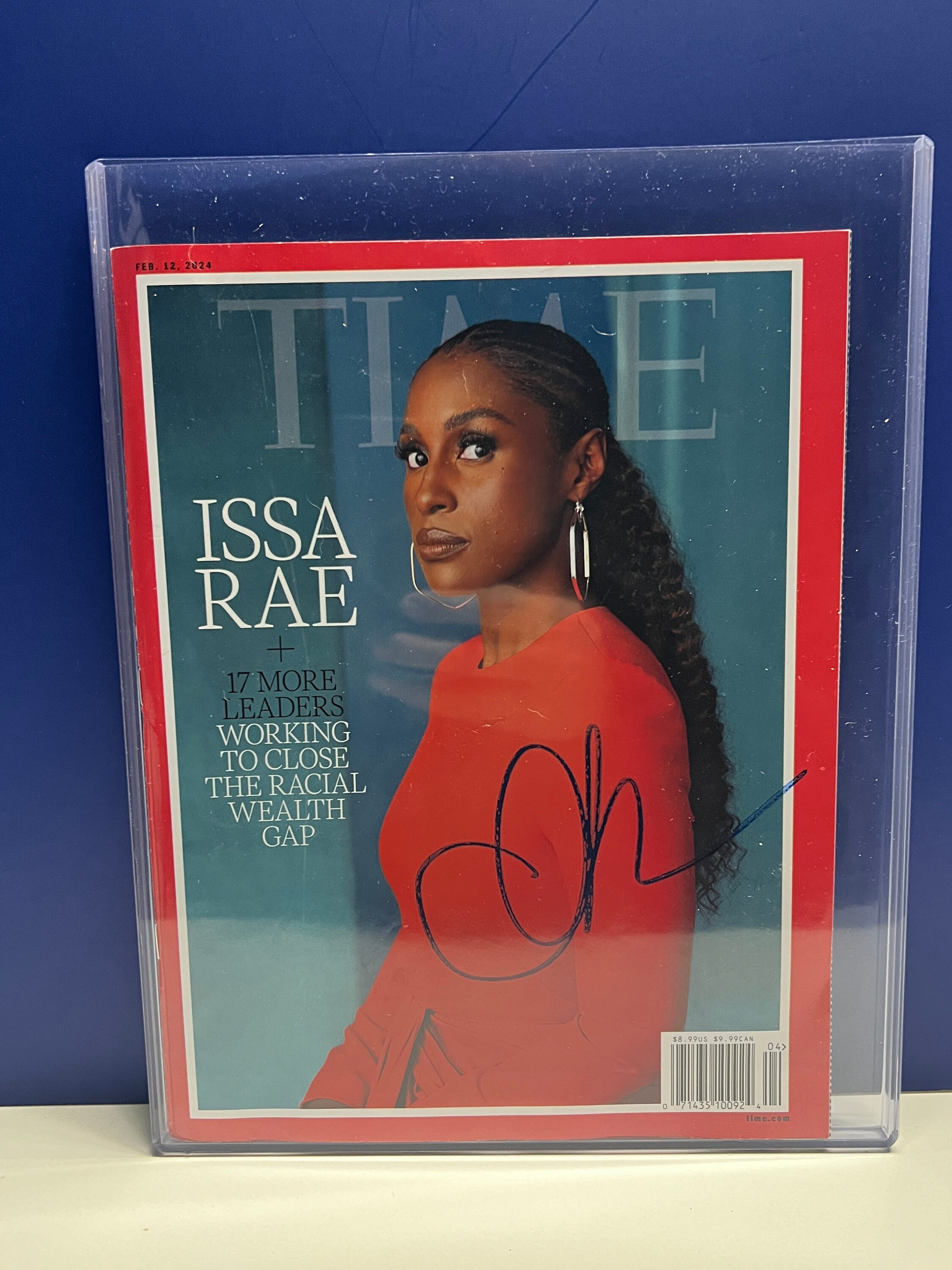 ISSA RAE Time Magazine 2024 Signed by Issa Rae COA Authenticated Secure ...