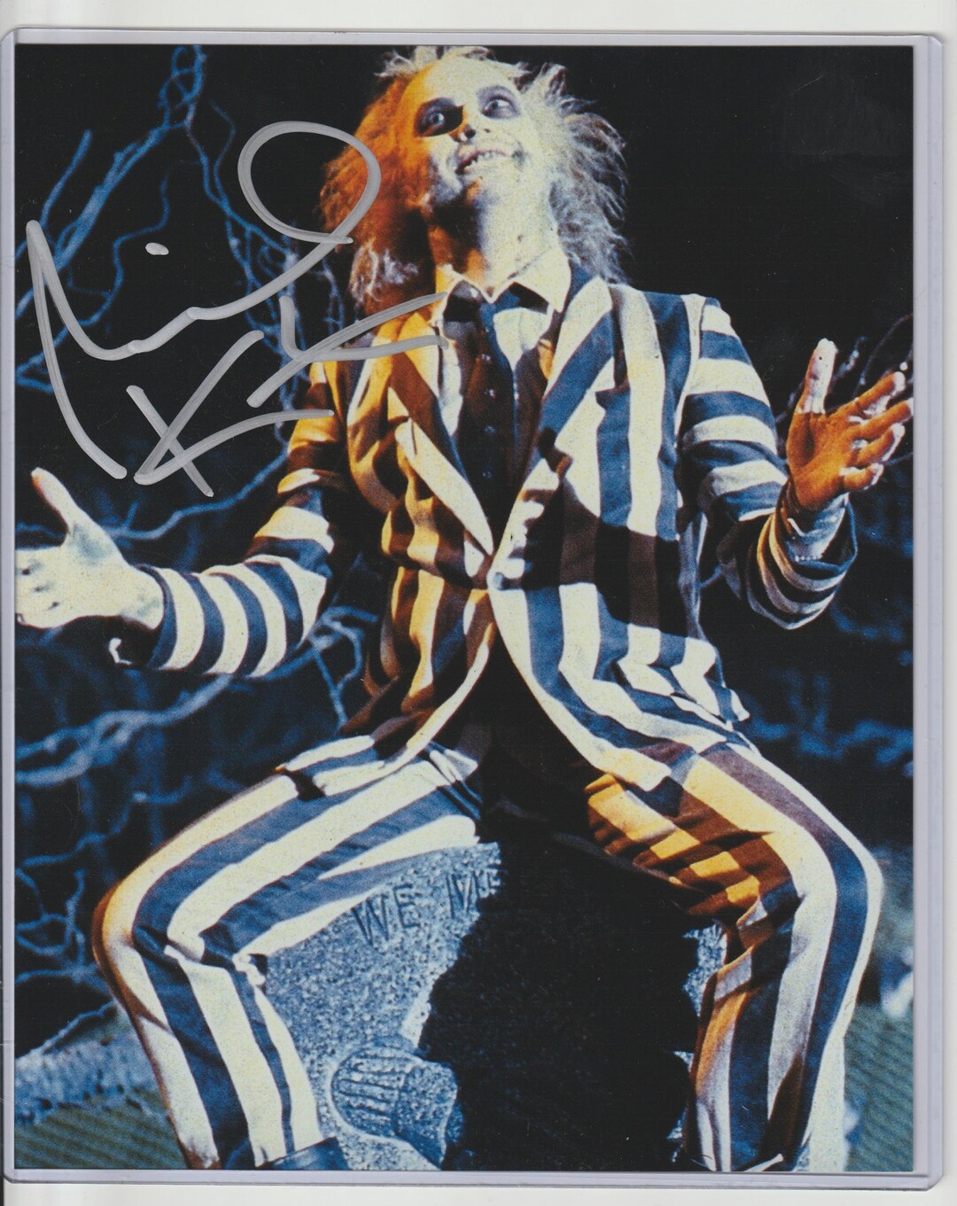 Beetlejuice - Beetlejuice Photo Signed by MICHAEL KEATON - COA ...