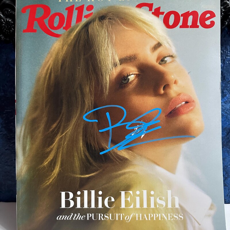 Billie Eilish Autograph - Etsy