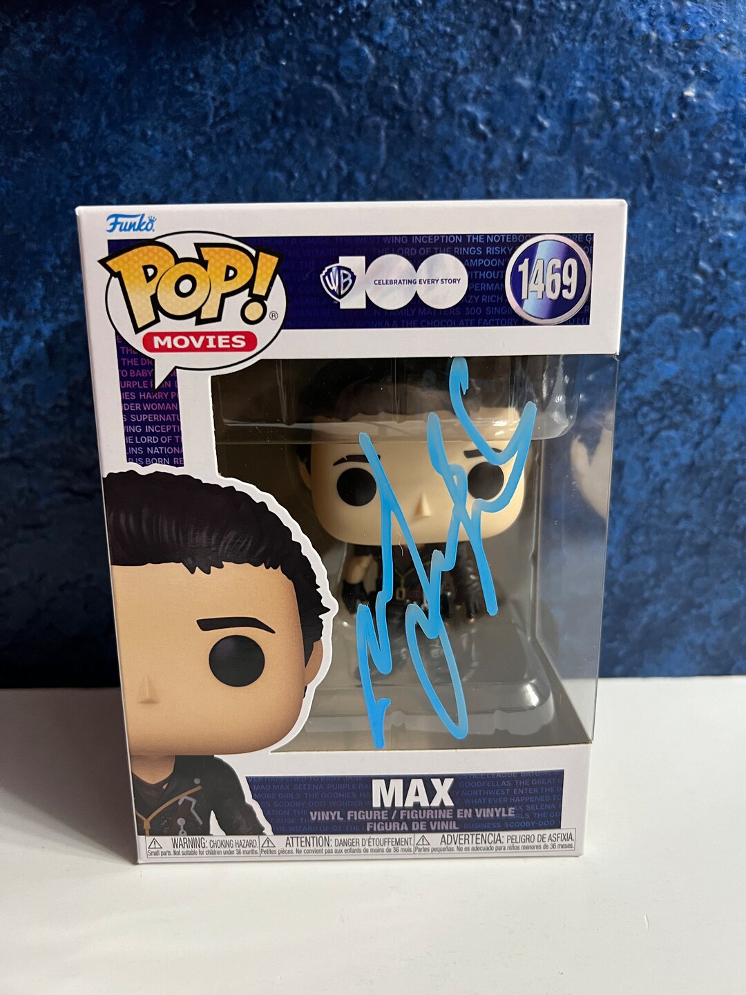 Funko Pop! WB100 Mad Max #1469 Signed by Mel Gibson - COA Authenticated ...
