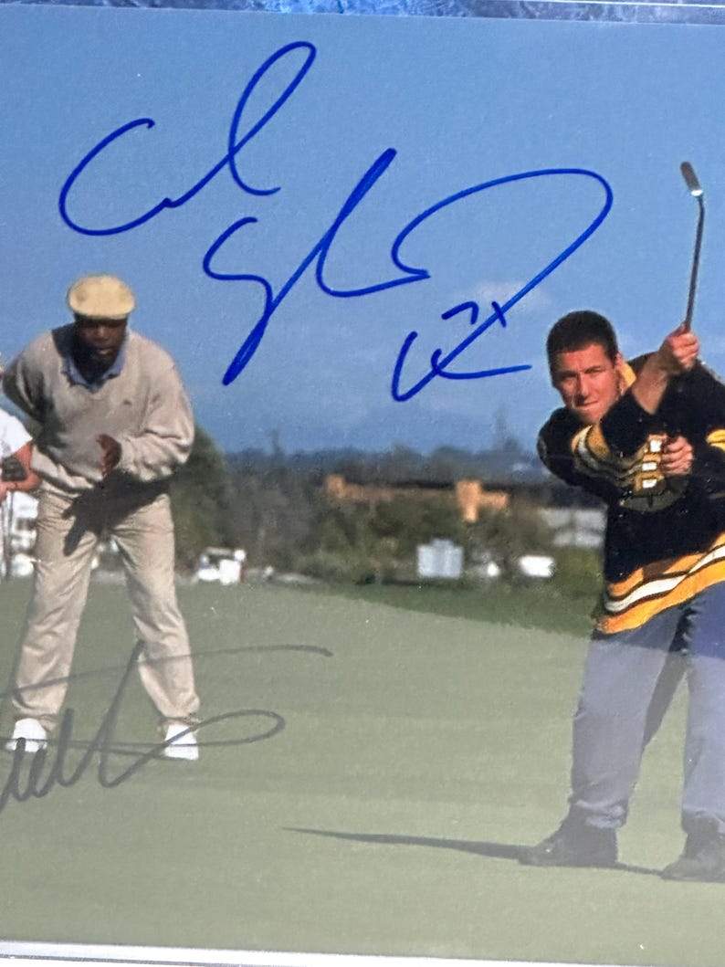 HAPPY GILMORE - Chubbs & Happy Gilmore Photo Signed by Carl Weathers ...