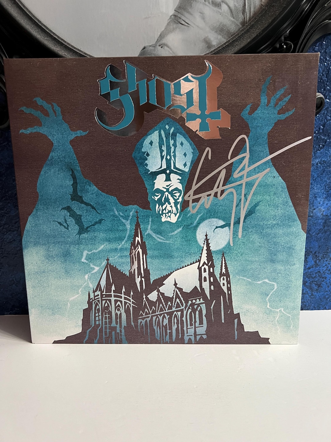 GHOST - Opus Eponymous Vinyl Lp Record Signed by Tobias Forge - COA ...