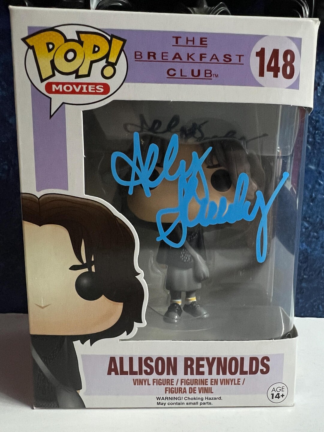 Funko Pop the Breakfast Club Allison Reynolds 148 Signed by Ally Sheedy ...
