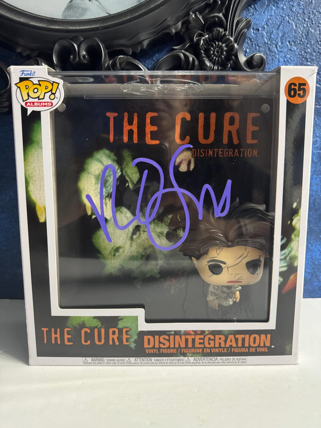 Funko Pop! THE CURE - Disintegration #65 Signed by Robert Smith - COA ...