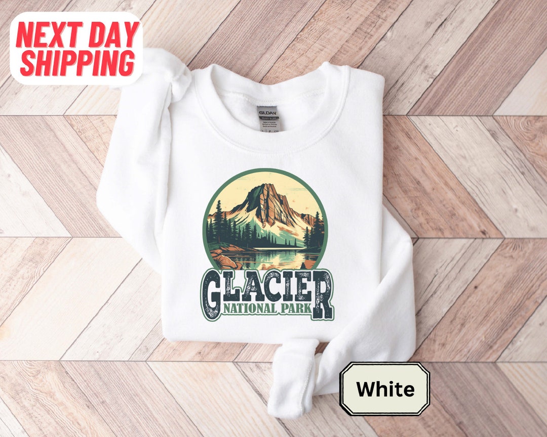 Glacier National Park Sweater, Hiking Sweater, Glacier National Park ...