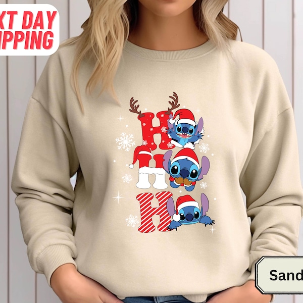 Lilo and Stitch Christmas Sweater - Etsy