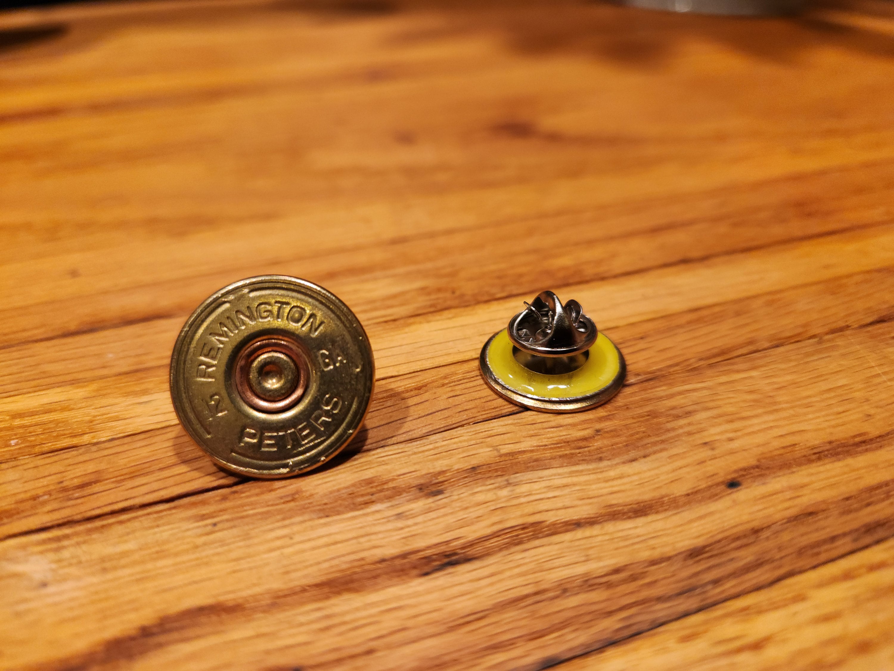 12 Guage Shotgun Shell Pins (4) - Vest Pins - Hat Pins - Lapel Pins ...