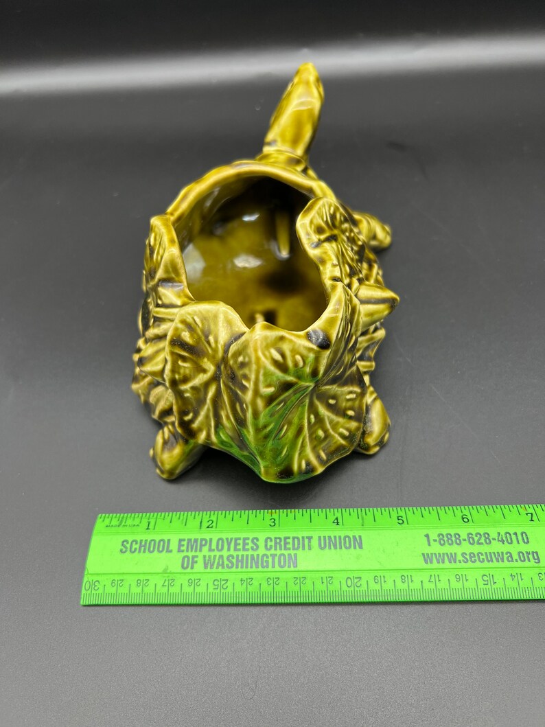 Vintage MCM Retro 1950's Mccoy Turtle Tortoise Planter With Water ...