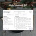 Fully Editable OR Printable Vintage Recipe Cards 6x4 Elegant Recipe ...