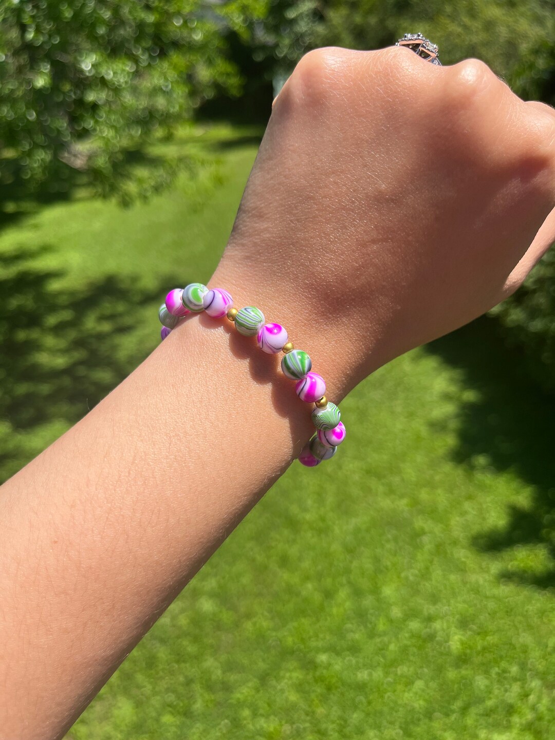 Summer Bracelet, Beaded Bracelets for Summer, Handmade Bracelet ...